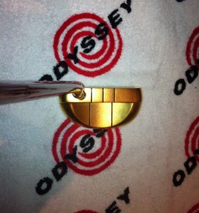 Snedeker’s gold-plated putter – GolfWRX