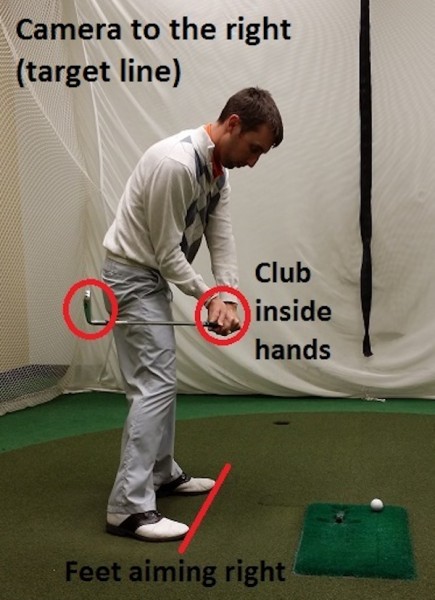 What golfers should see in swing videos with proper camera alignment ...