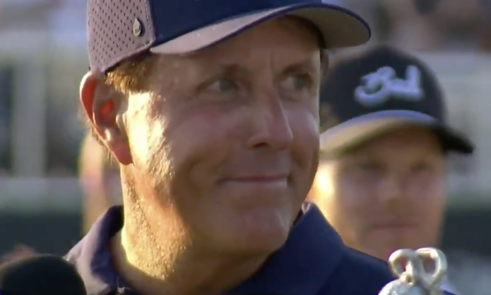 Phil Mickelson drops an all-time tweet after claiming he won the $8 ...