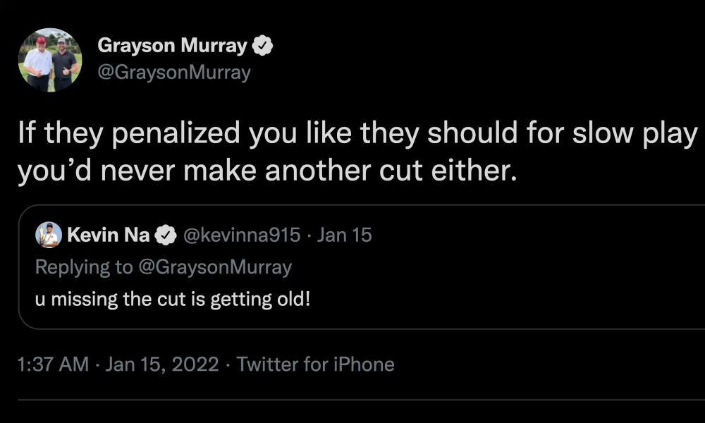 ‘Dude..what are you doing? Just stop!’ – Grayson Murray, Kevin Na ...