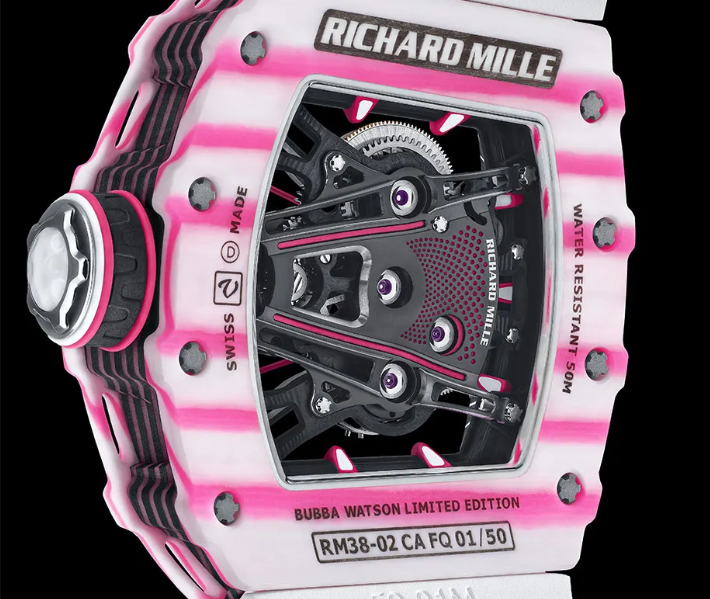 WOTW: Bubba Watson’s NEW Richard Mille 38-02 Tourbillon “The Pink Watch ...