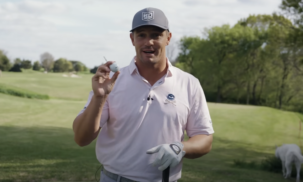 Bryson DeChambeau plays round with ‘rolled back’ 2009 golf ball…with ...